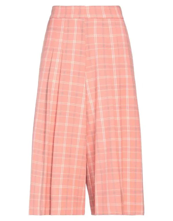 SEMICOUTURE Tartan Wide Leg Pants