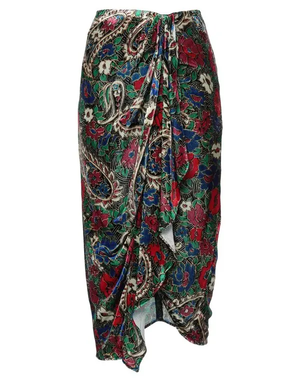Isabel Marant Étoile Midi Wrap Skirt