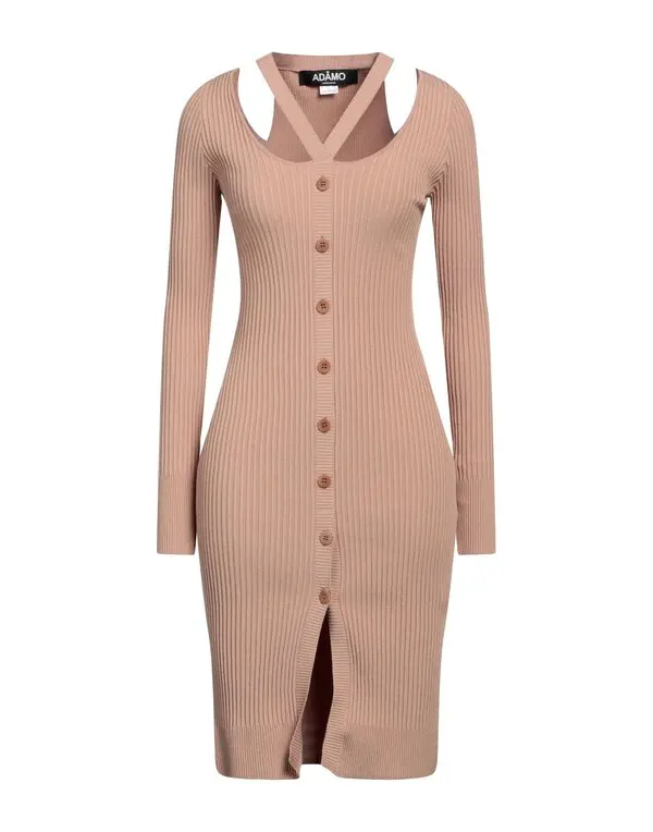 ANDREĀDAMO Mini Bodycon Dress - Pink