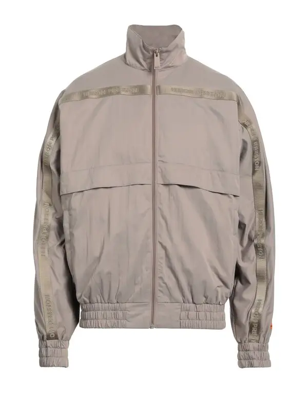 Heron Preston Solid Color Bomber Jacket - Beige