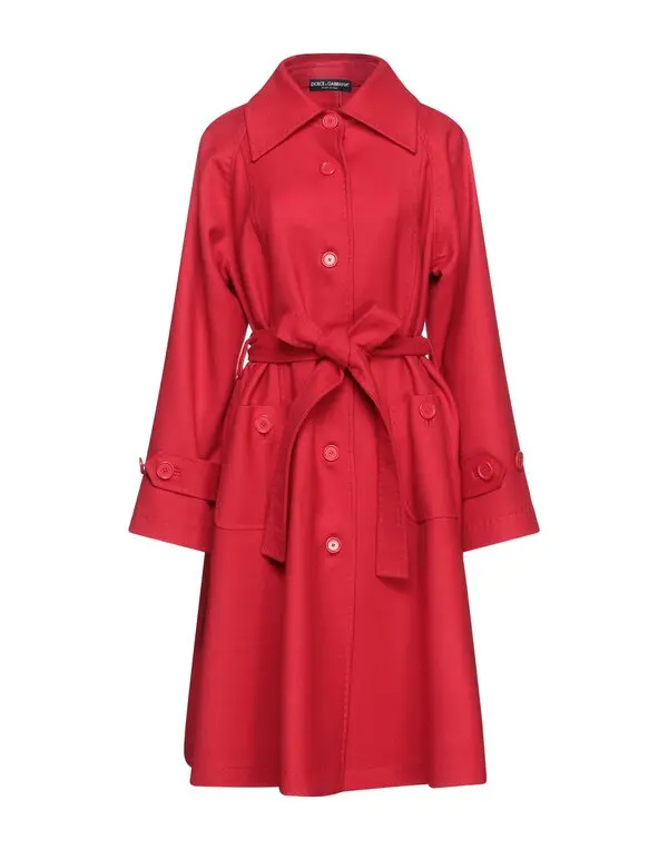 Dolce & Gabbana Wool Overcoat & Trench Coat