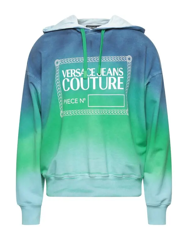 Versace Cotton Blend Hooded Sweatshirt