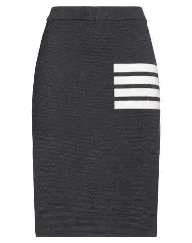 Thom Browne Midi Pencil Skirt - Grey