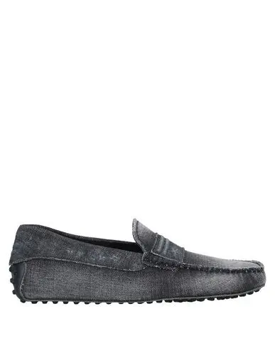 TOD'S Loafers In Textile Fibers - Grey