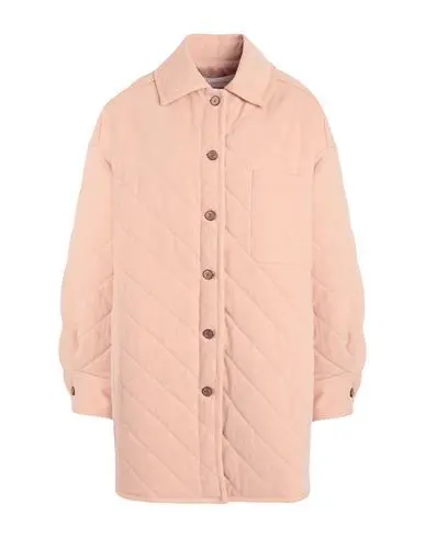See By Chloé Quilted Woven Shirt - Pink