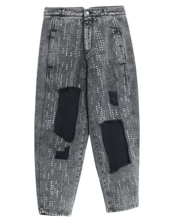Philosophy Di Lorenzo Serafini Tapered Jeans With Appliqués