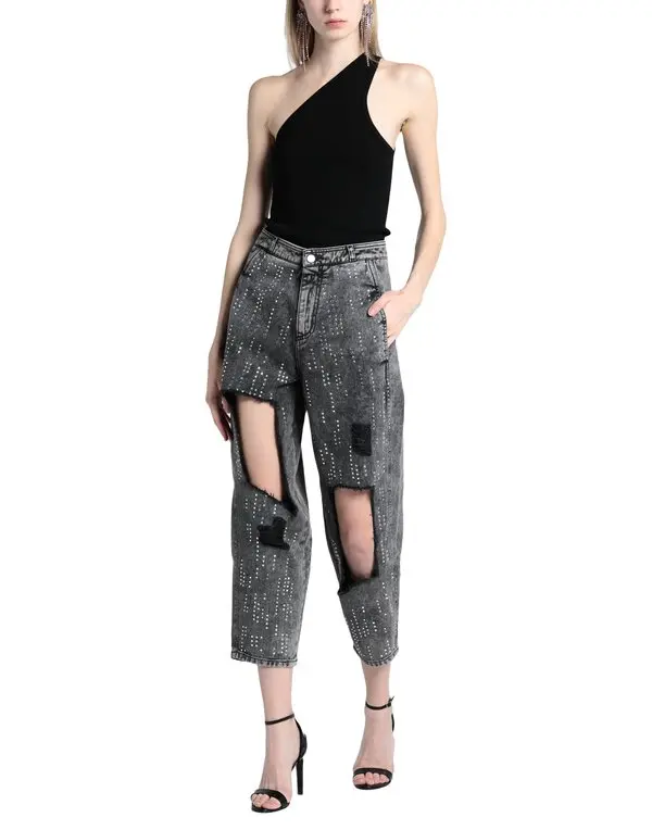 Philosophy Di Lorenzo Serafini Tapered Jeans With Appliqués
