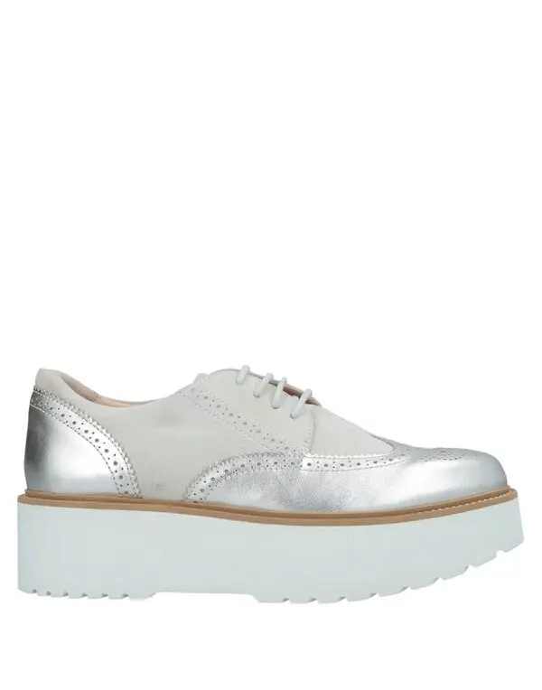 Hogan Leather Lace-up Shoes - Grey