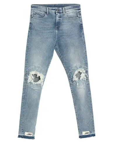 VAL KRISTOPHER Slim Fit Jeans With Appliqués