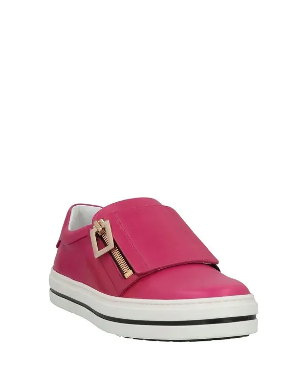 ROGER VIVIER Sneakers Size Soft Leather, Textile Fibers