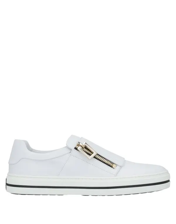 ROGER VIVIER Sneakers In Soft Leather And Textile Fibers