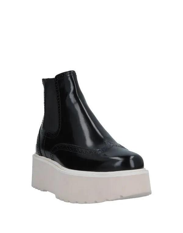 Hogan Leather Ankle Boots