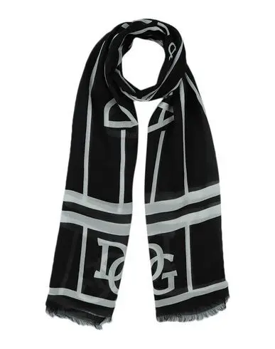Dolce & Gabbana Scarf Modal, Cashmere - Black