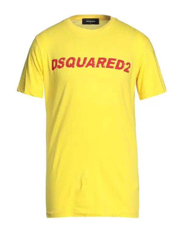 Dsquared2 T-shirt Size Cotton - Yellow