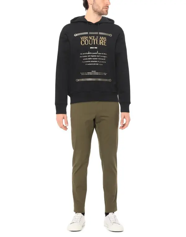 Versace Cotton Fleece Sweatshirt With Logo