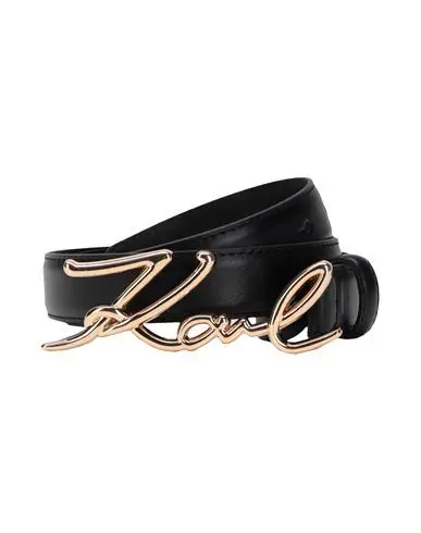 Karl Lagerfeld K/signature Belt - Black