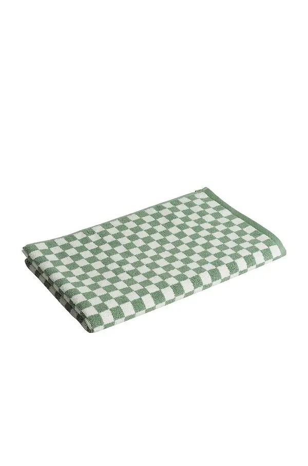 BAINA Beppu Bath Mat In Green - Sage & Chalk