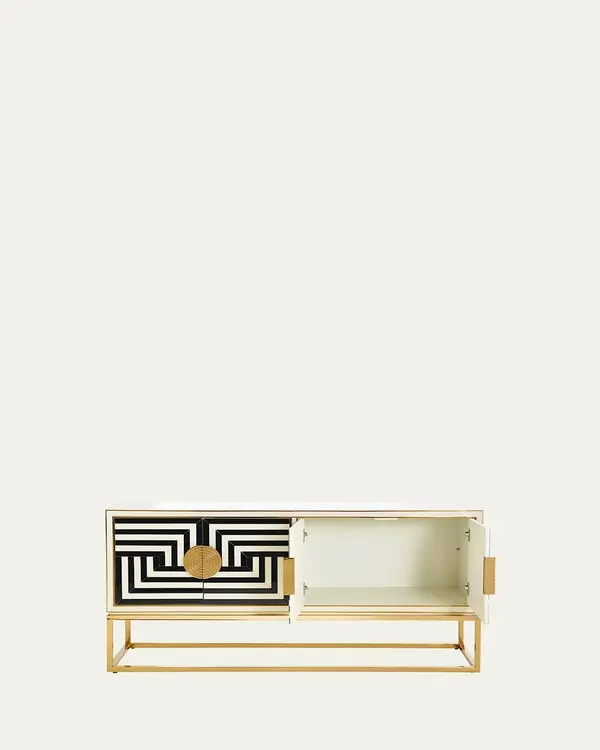 Jonathan Adler Op Art Credenza