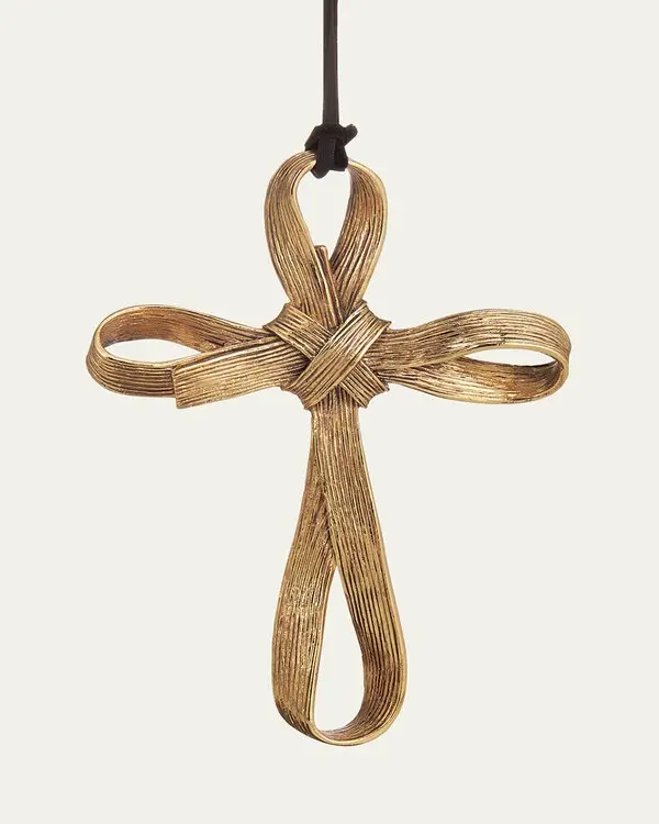 Michael Aram Palm Cross Christmas Ornat