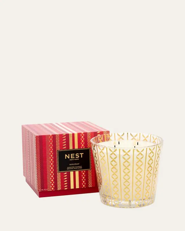 NEST NEW YORK Holiday Luxury 4-wick Candle, 44 Oz