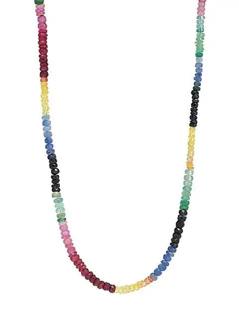 Jia Jia Arizona 14k-yellow-gold &amp; Sapphire Necklace