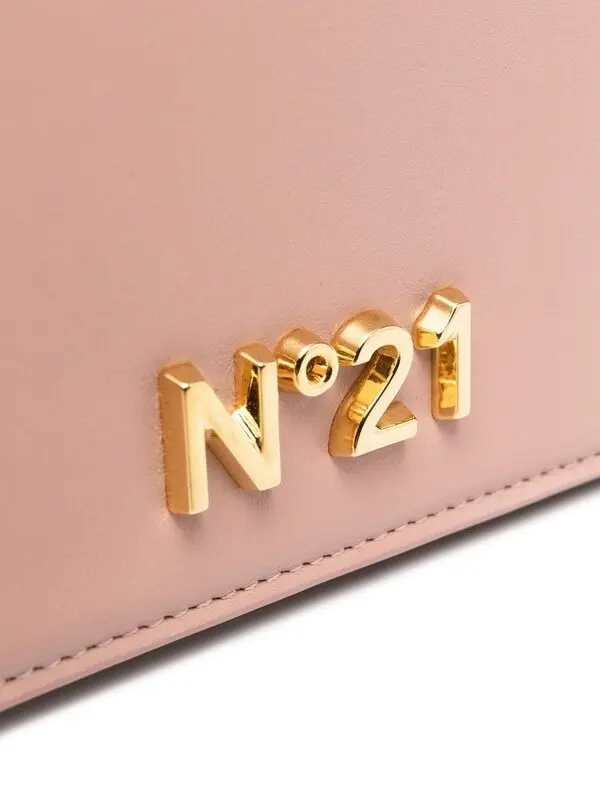 N°21 Logo Plaque Crossbody Bag - Neutrals