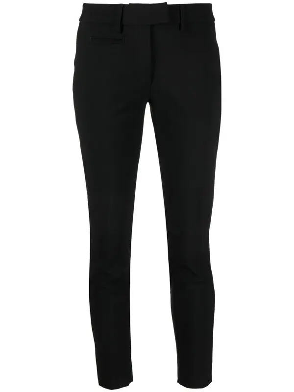 DONDUP Contrast Four-pocket Slim Trousers