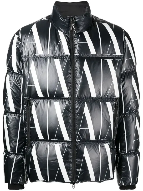 Armani Exchange Logo-print Padded Jacket