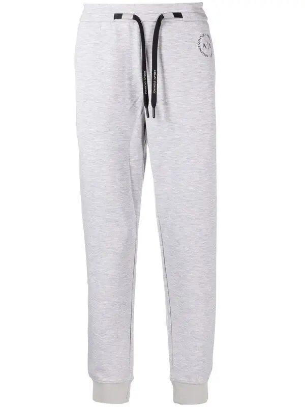 Armani Exchange Logo-print Track Pants - Grey
