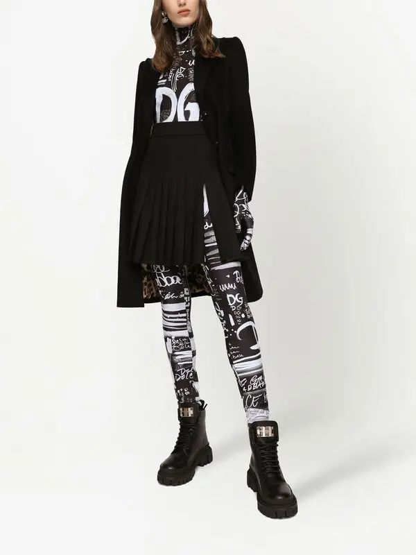 Dolce & Gabbana Single-breasted Wool-cashmere Coat