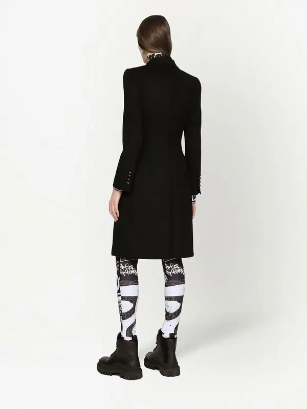 Dolce & Gabbana Single-breasted Wool-cashmere Coat