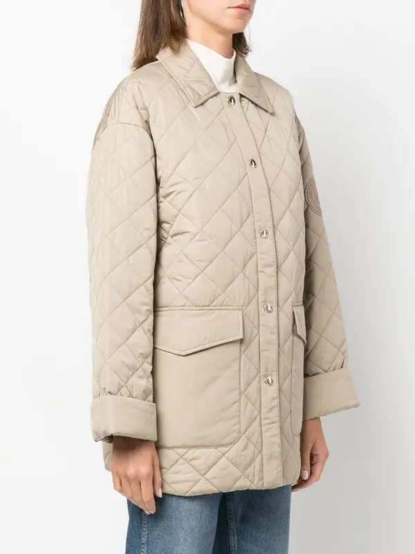 Tommy Hilfiger Button-up Quilted Coat