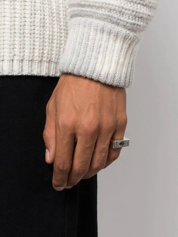 PARTS OF FOUR Plate Sterling Diamond Ring