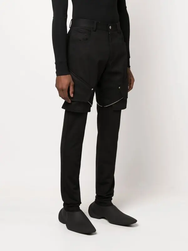 1017 Alyx 9sm Layered Trouser Shorts