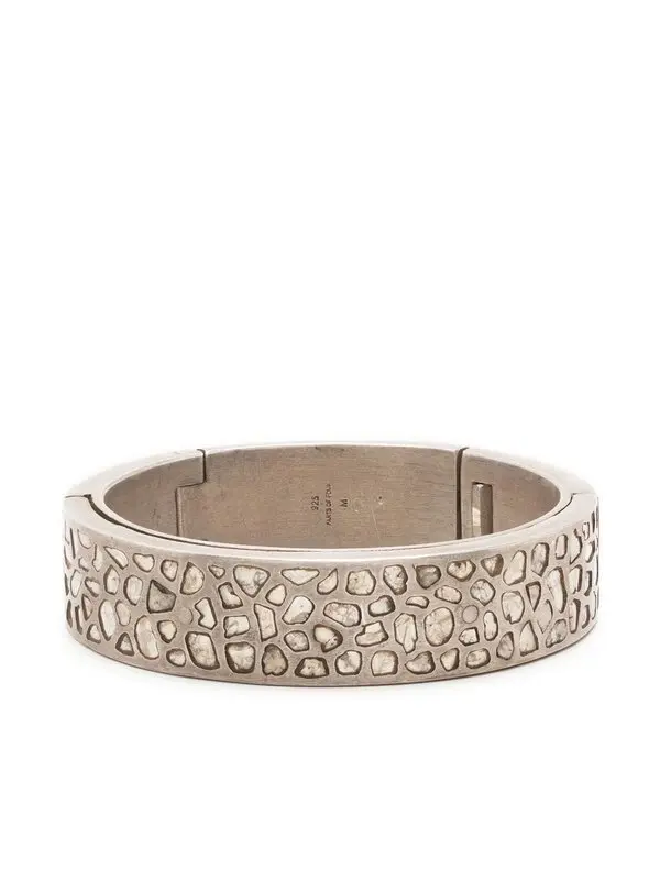 PARTS OF FOUR Sistema Mega-pavé Bracelet - Silver