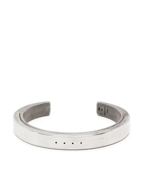 PARTS OF FOUR Sistema 4-hole Bracelet - Silver