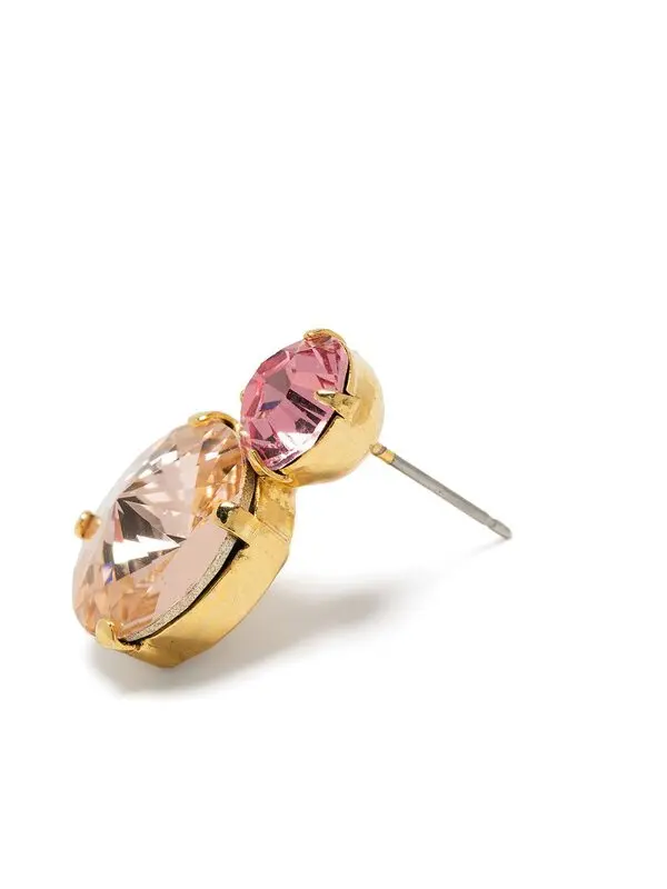 JENNIFER BEHR Myrla Crystal-embellished Earrings - Gold