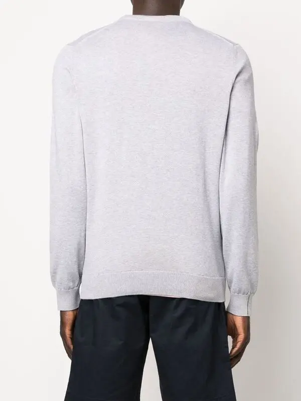 Lacoste Logo-patch Crew Neck Sweater