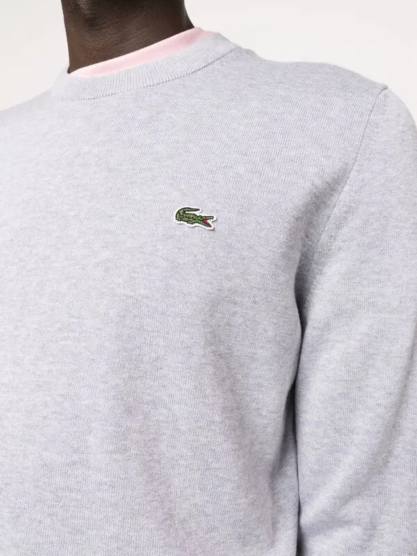 Lacoste Logo-patch Crew Neck Sweater