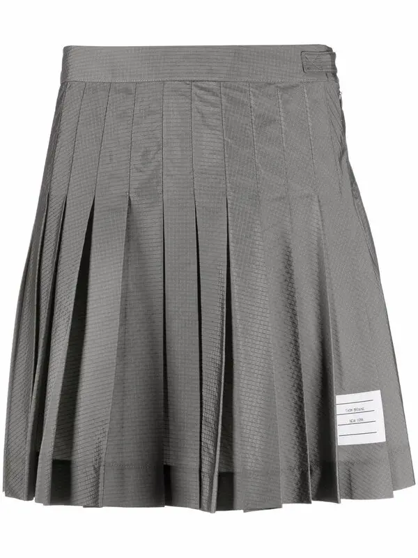 Thom Browne Ripstop Mini Skirt