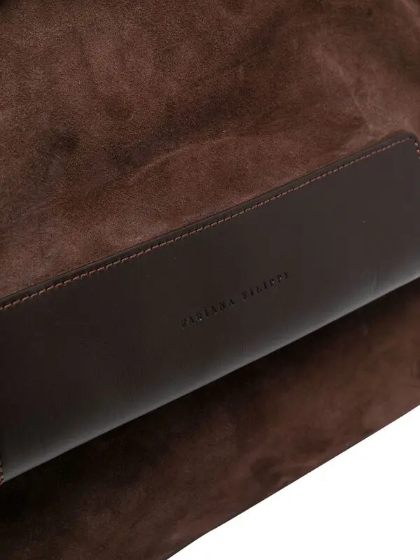 Fabiana Filippi Logo-embossed Tote Bag