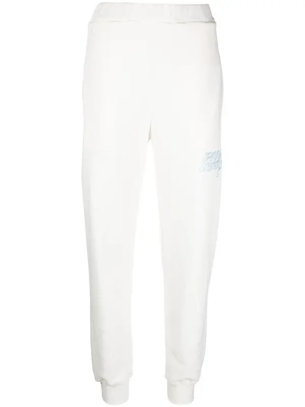 Opening Ceremony Embroidered Logo Track Pants - White