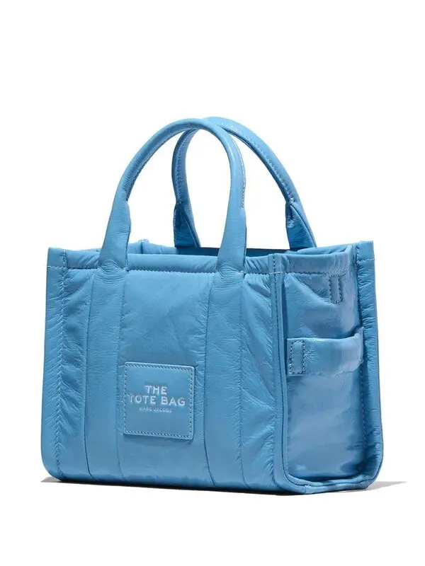 Marc Jacobs Shiny Crinkle Small Tote Bag - Blue