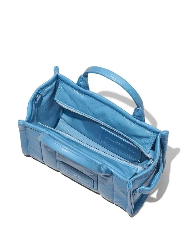 Marc Jacobs Shiny Crinkle Small Tote Bag - Blue