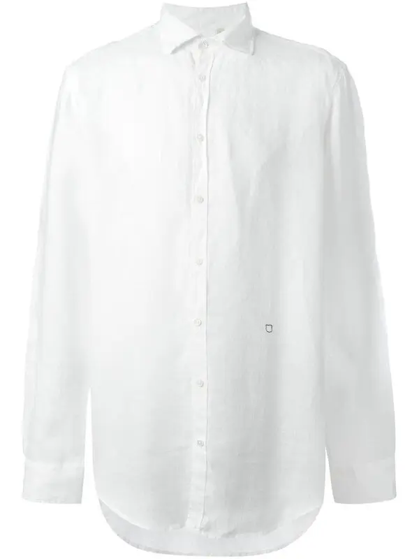 Massimo Alba Canary Buttoned Shirt - White