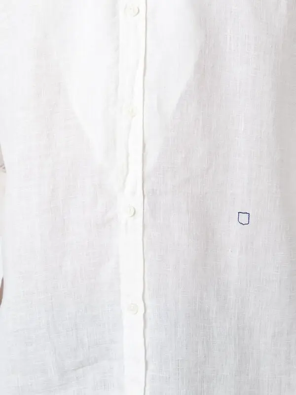 Massimo Alba Canary Buttoned Shirt - White