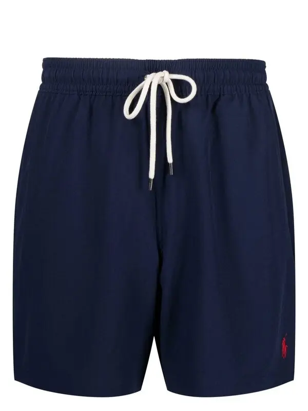 Polo Ralph Lauren Traveler Mid-length Swim Shorts - Blue