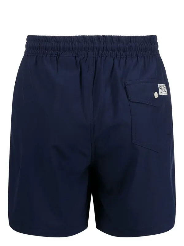Polo Ralph Lauren Traveler Mid-length Swim Shorts - Blue