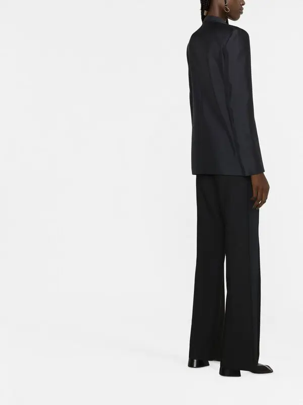 JIL SANDER Tailored Single-breasted Blazer - Blue