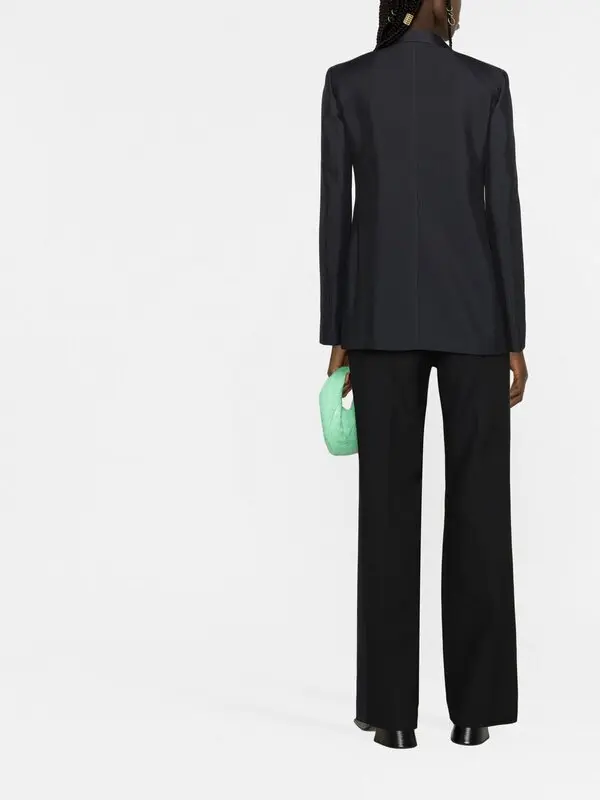 JIL SANDER Tailored Single-breasted Blazer - Blue